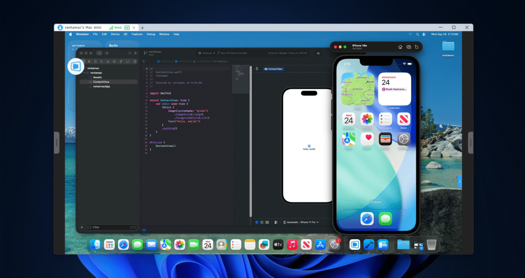 Rent a Mac in the Cloud | MacOs Hosting Server