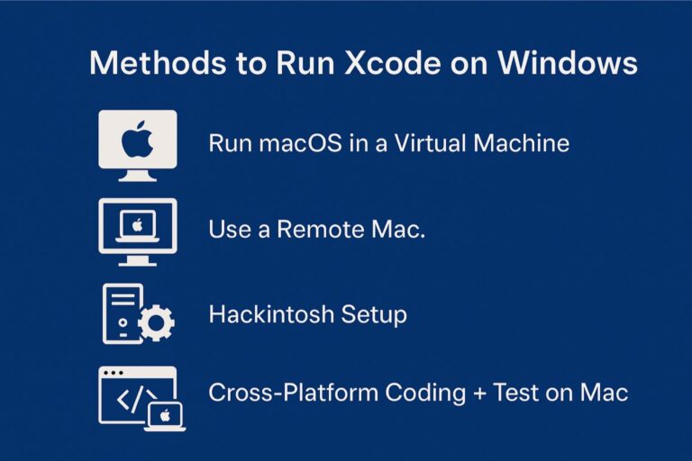Install Xcode On Windows Build Ios Apps On Pc